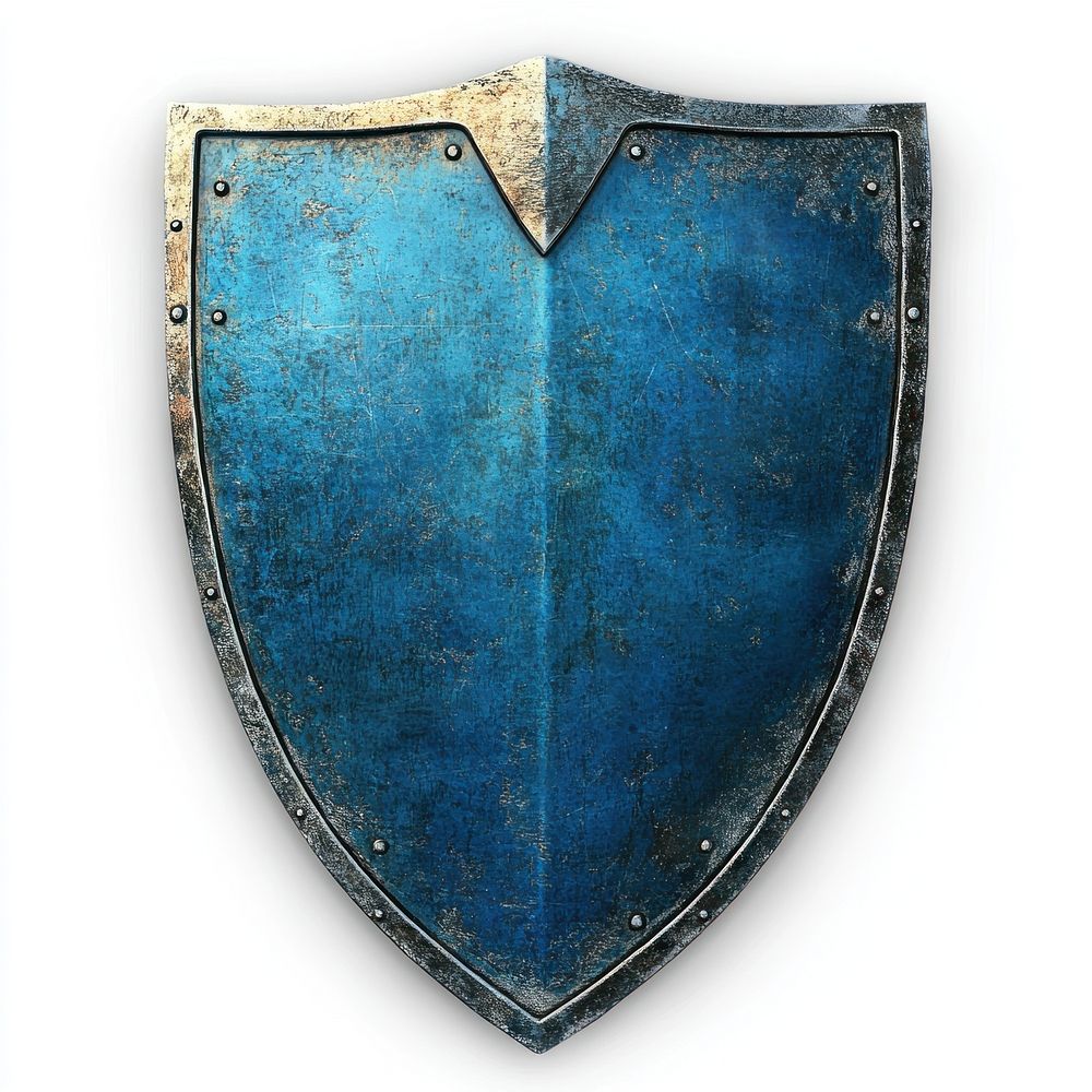 Shield armor metal blue. | Free Photo - rawpixel
