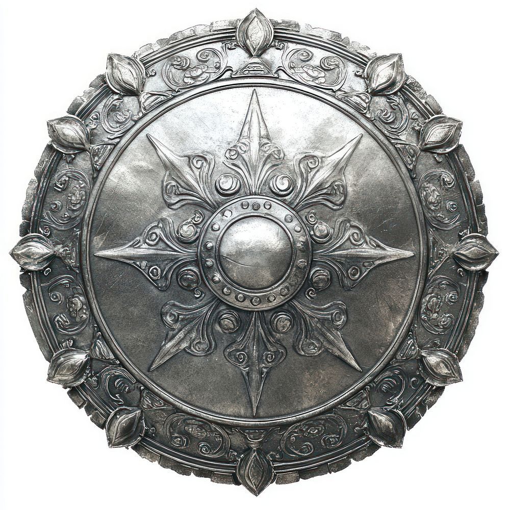 Intricate medieval metal shield design | Free Photo - rawpixel