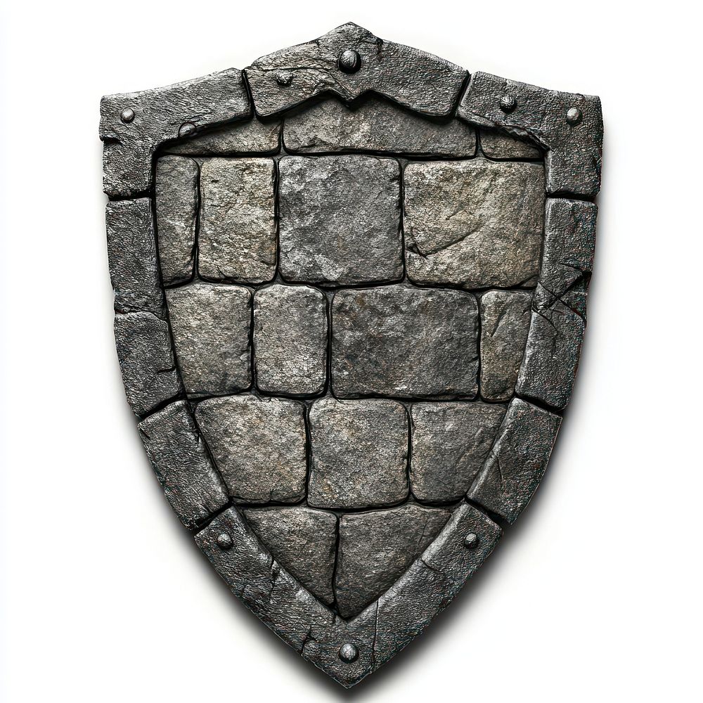 Medieval stone shield design | Free Photo - rawpixel