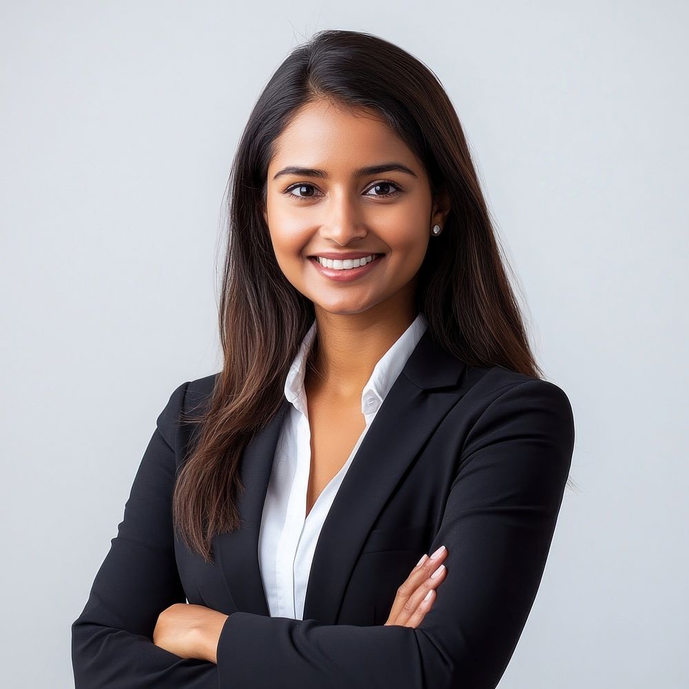 Confident professional woman smiling | Free Photo - rawpixel