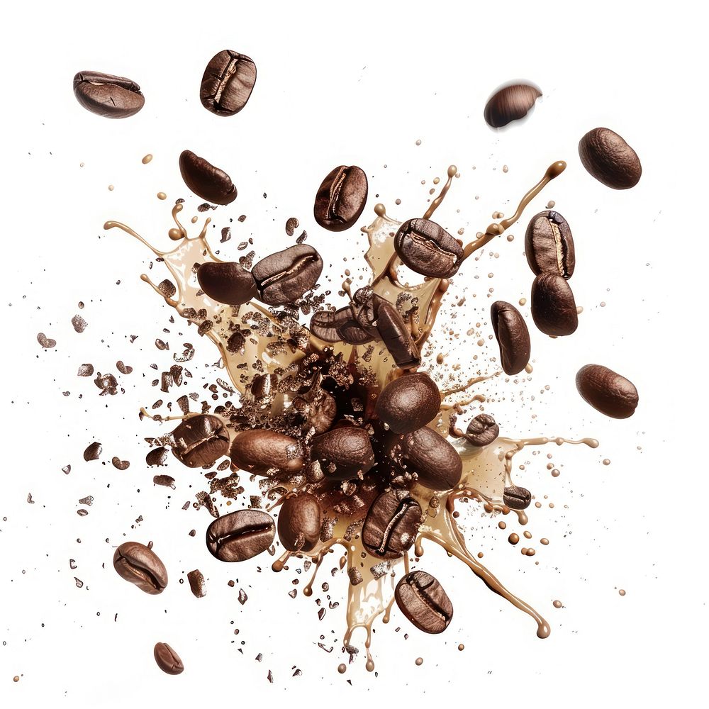 Coffee bean explosion beans invertebrate | Free Photo - rawpixel