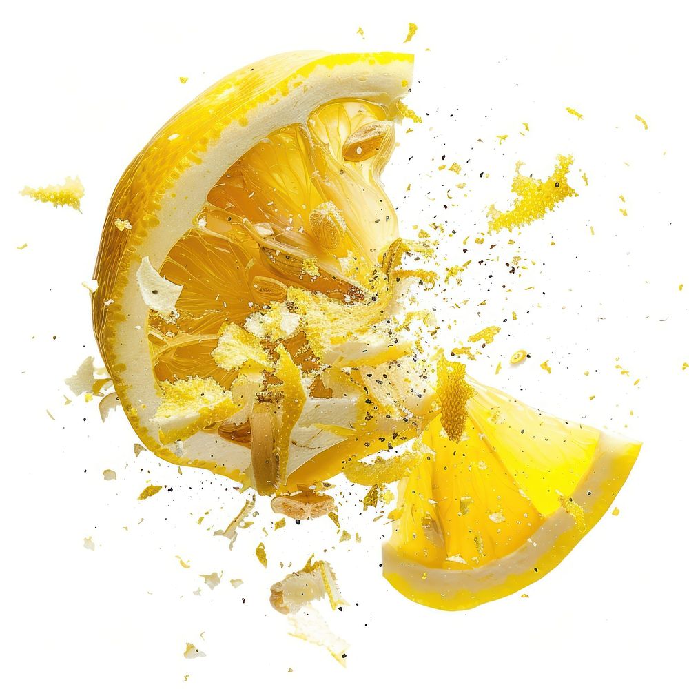Dried lemon explosion food exploding | Free Photo - rawpixel