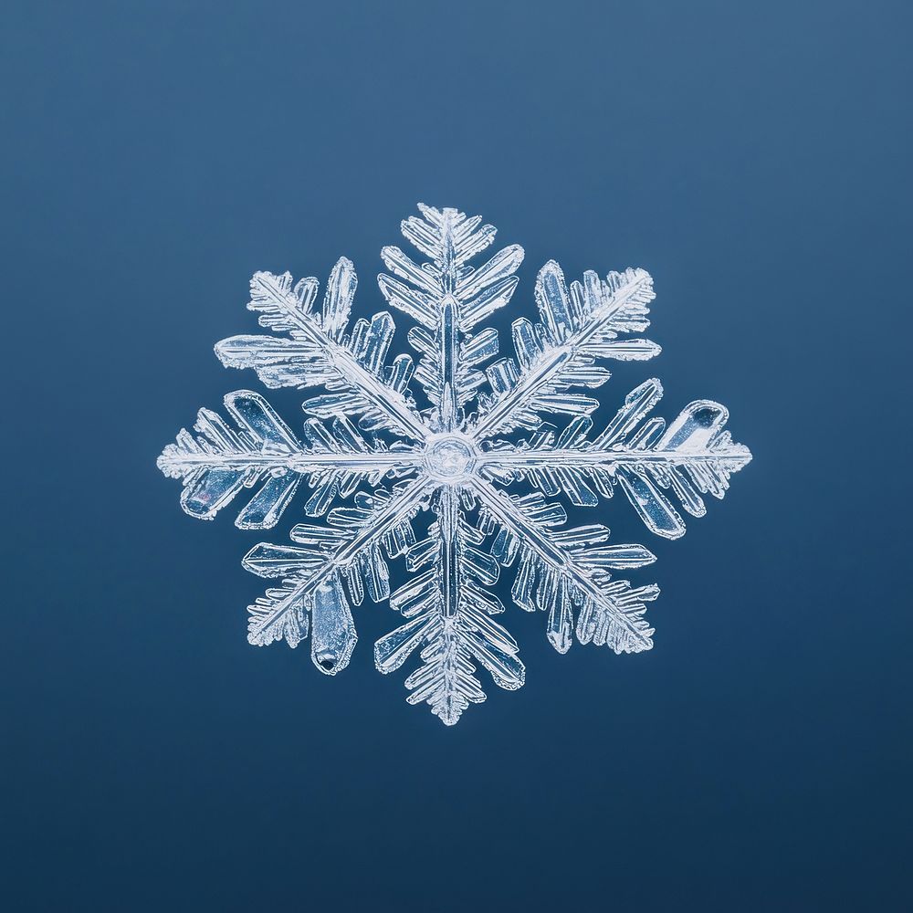 An isolated snowflake photography background | Free Photo - rawpixel
