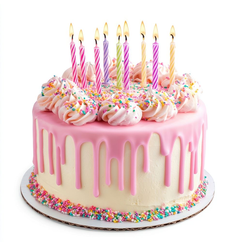 pound cute pink birthday cake | Free Photo - rawpixel