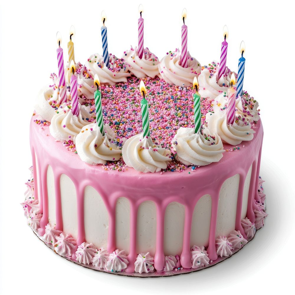 pound cute pink birthday cake | Free Photo - rawpixel