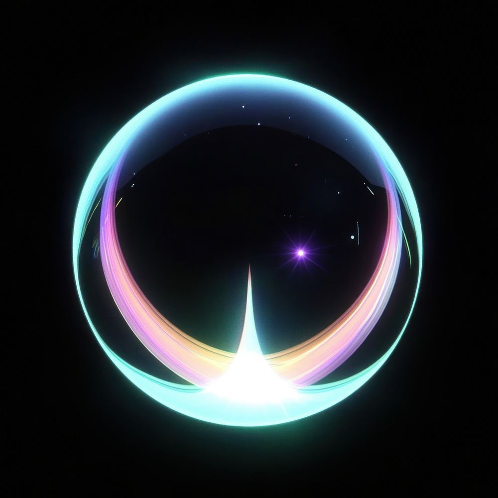Sphere glow illustration futuristic. | Free Photo Illustration - rawpixel