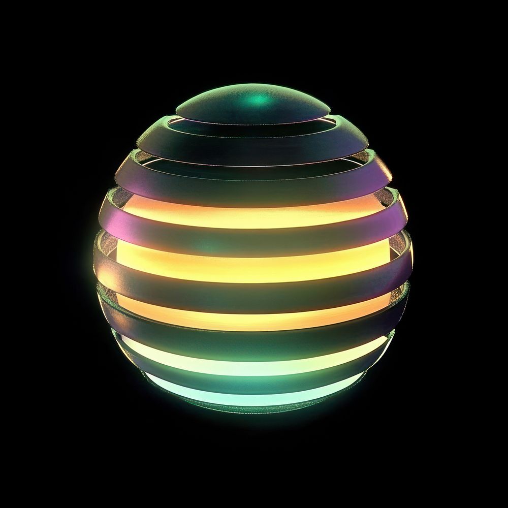 Sphere lighting contemporary illumination. | Free Photo Illustration ...