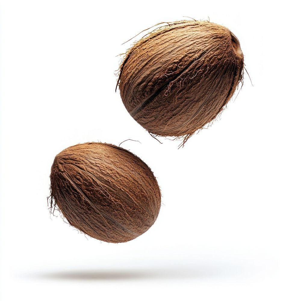 Flying coconuts fruit floating tropical | Free Photo - rawpixel