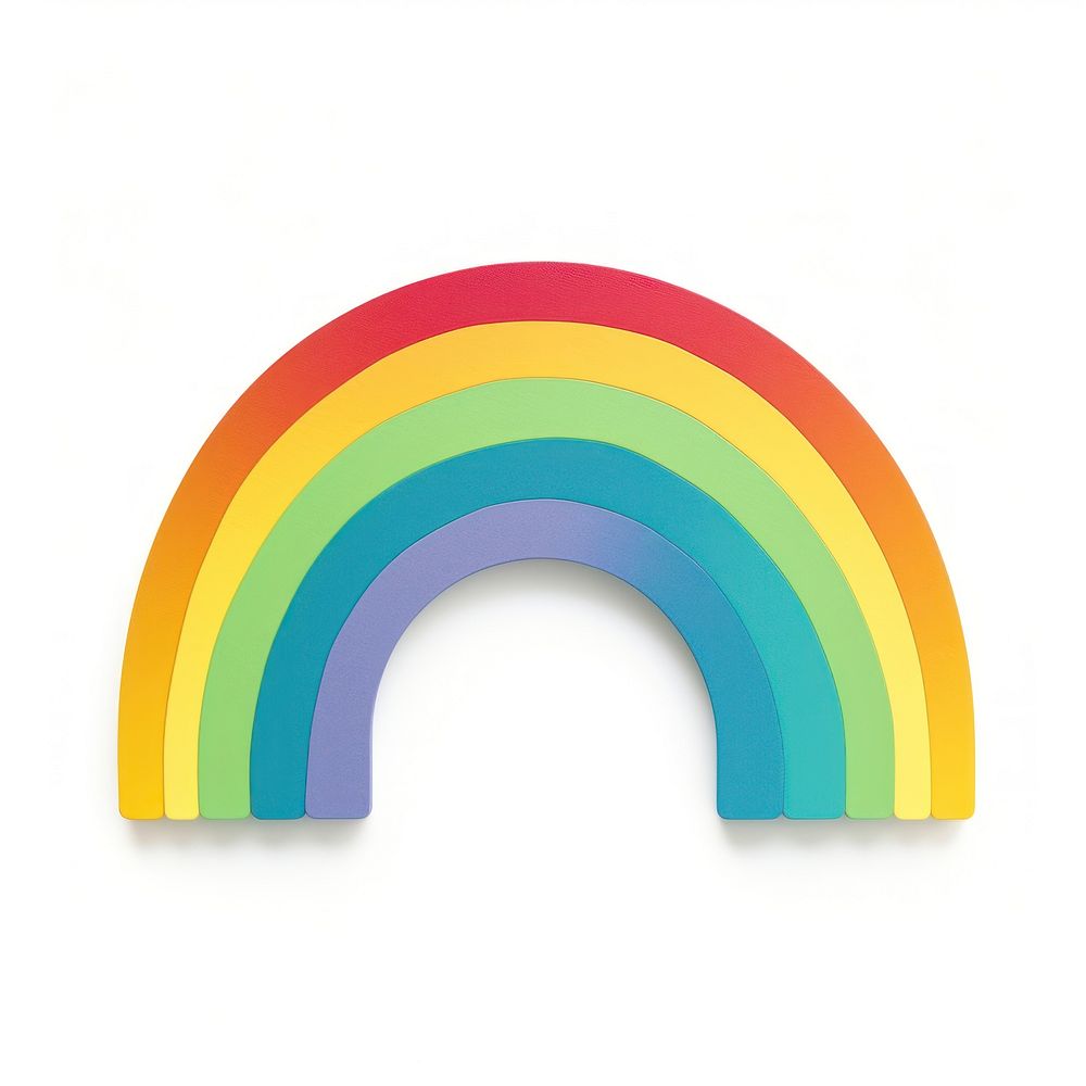 Rainbow icon illustration arch architecture. | Free Photo Illustration ...