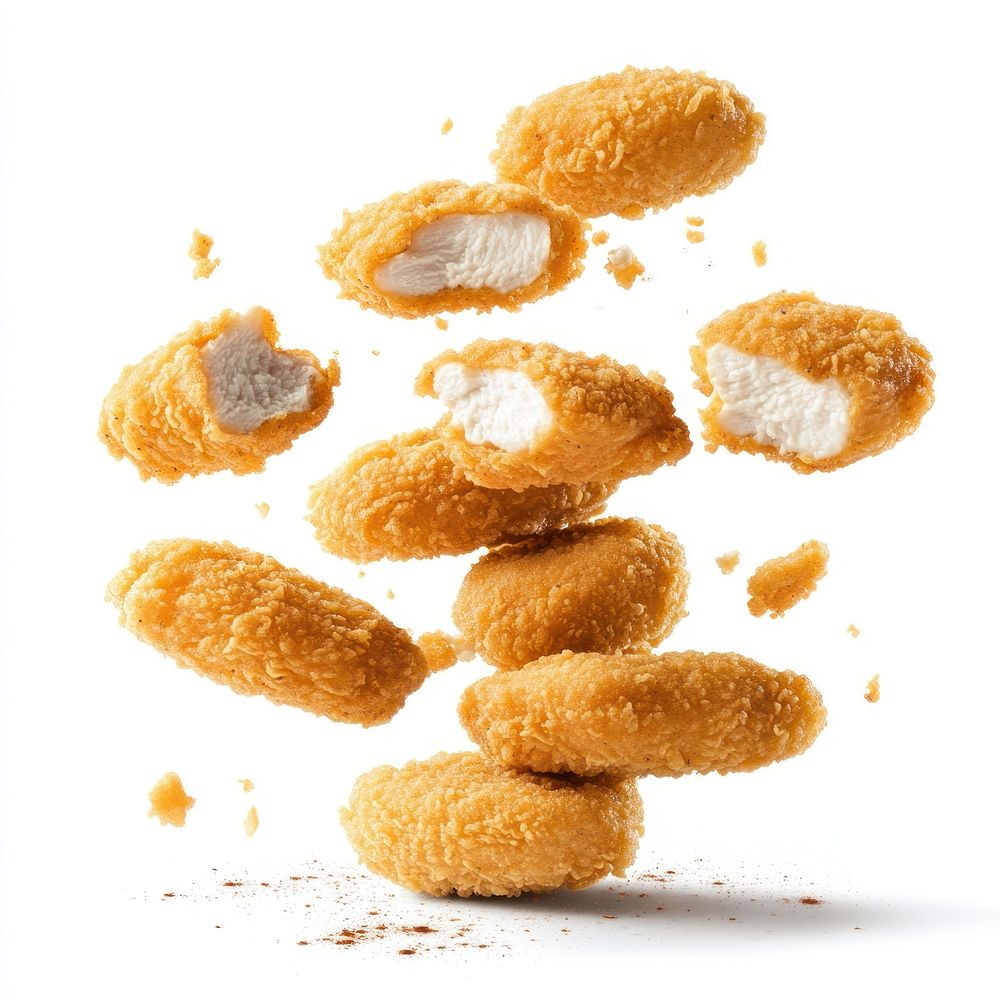 Exploding Chicken Nuggets nuggets chicken | Free Photo - rawpixel
