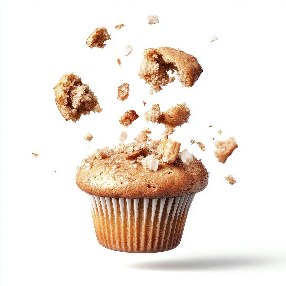 Exploding muffin background dessert cupcake. | Free Photo - rawpixel