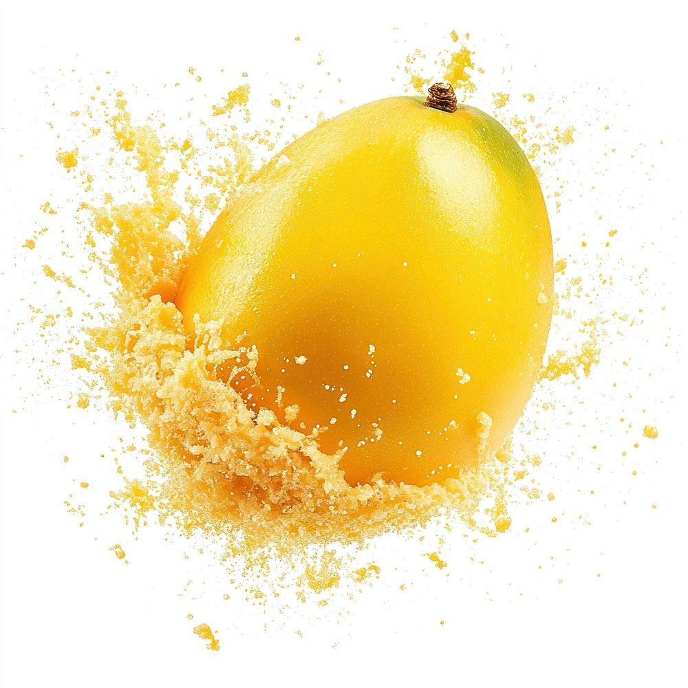 Exploding real yellow mango fruit | Free Photo - rawpixel