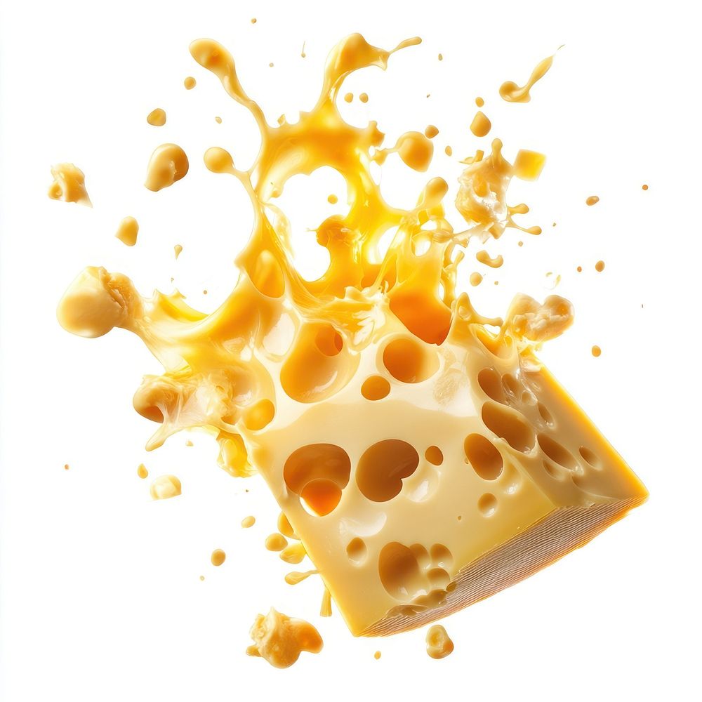 Exploding real cheese background isolated | Free Photo - rawpixel