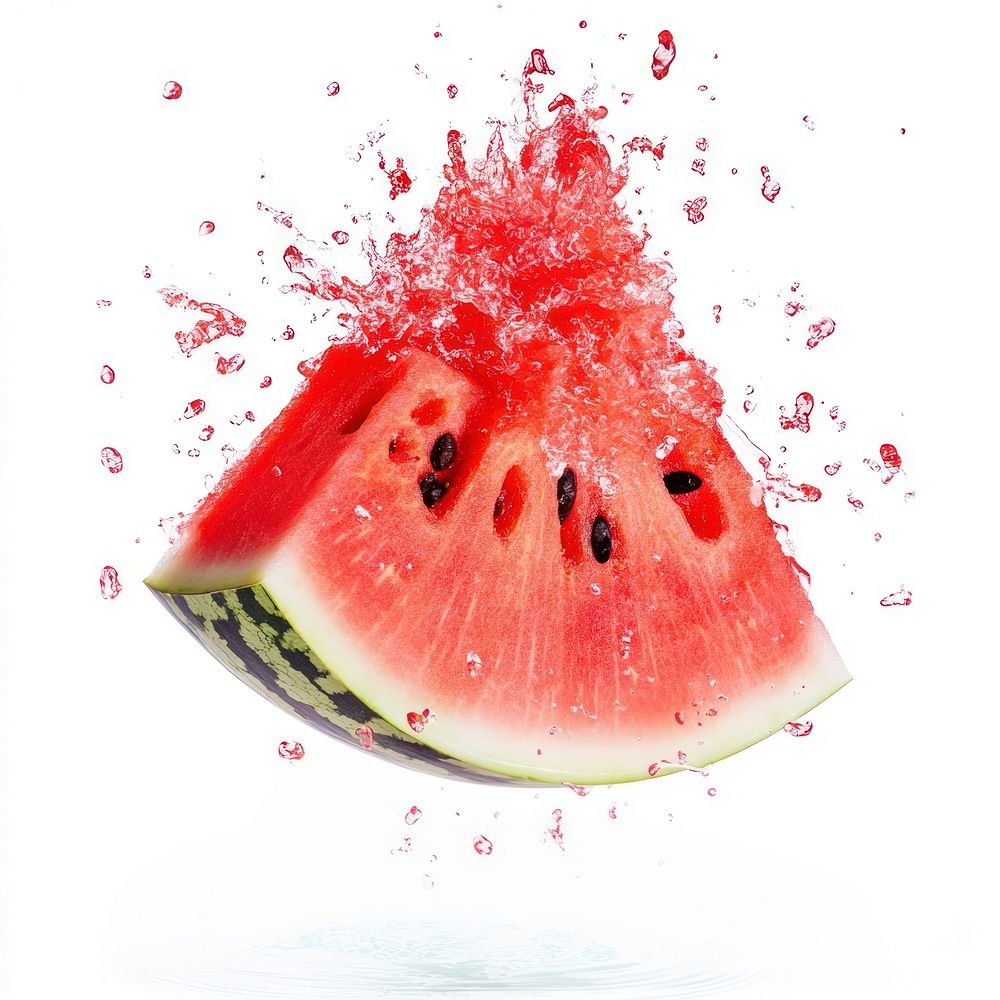 Exploding watermelon background fruit white. | Free Photo - rawpixel