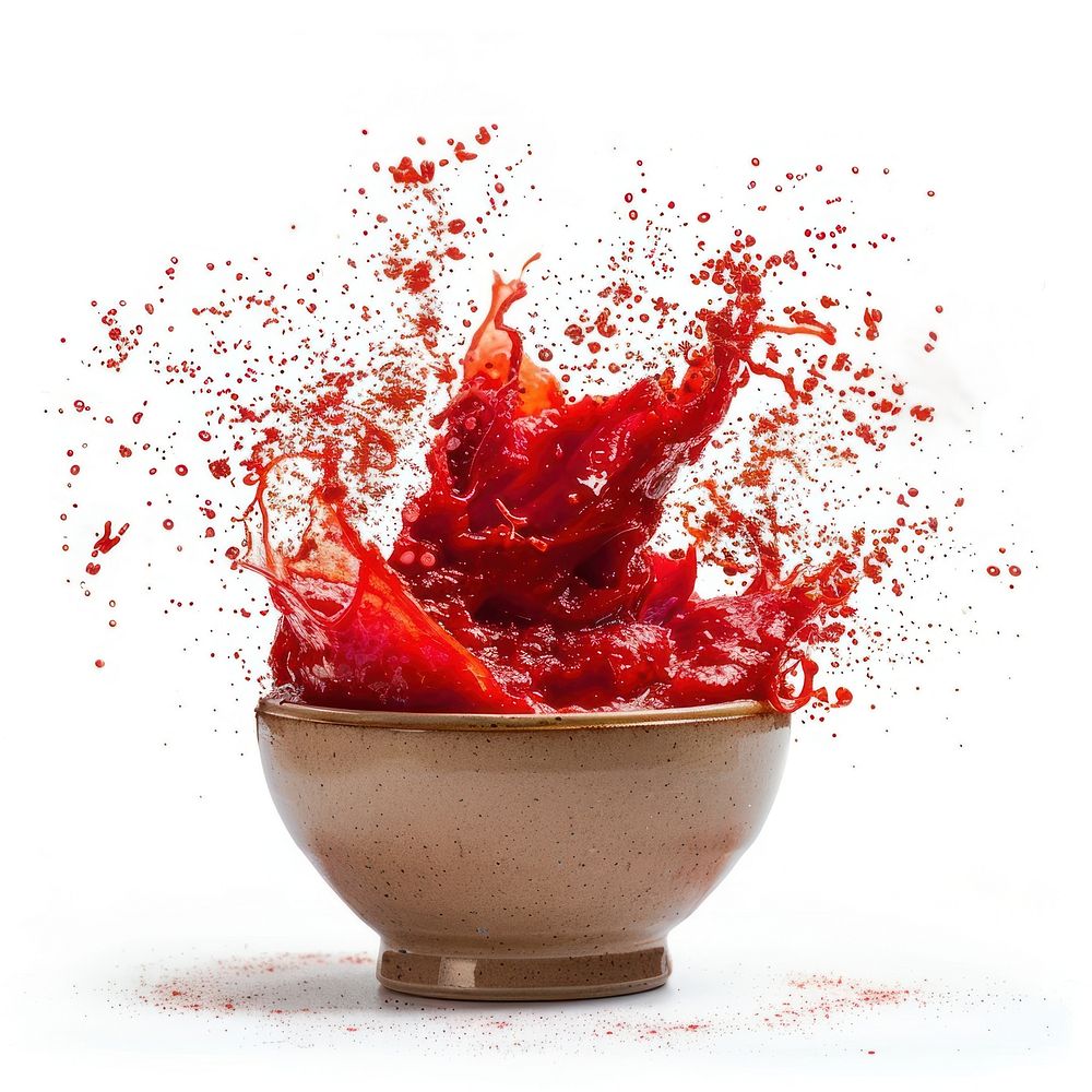 Exploding tomato sauce food bowl | Free Photo - rawpixel