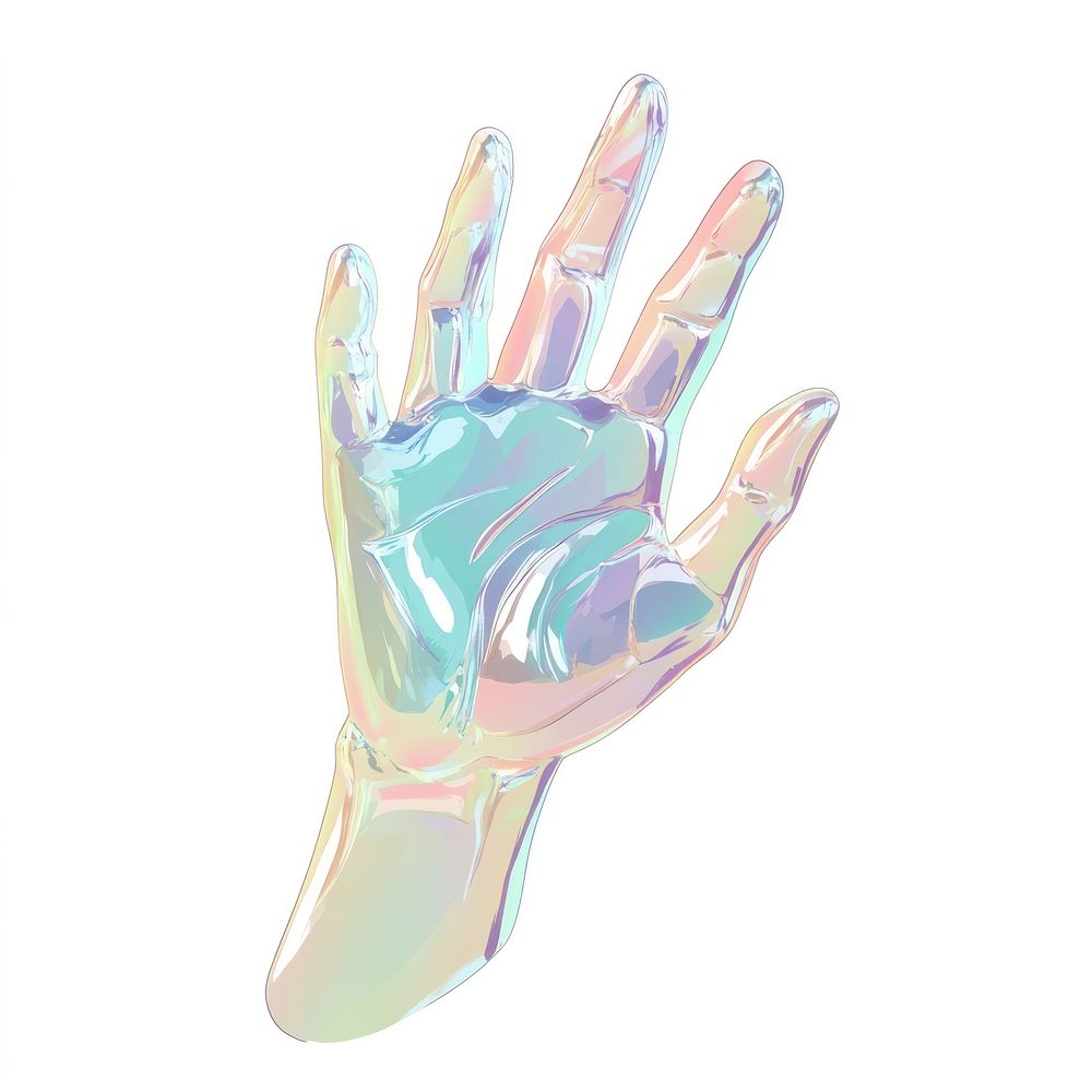 Simple hand shape art illustration | Free Photo Illustration - rawpixel