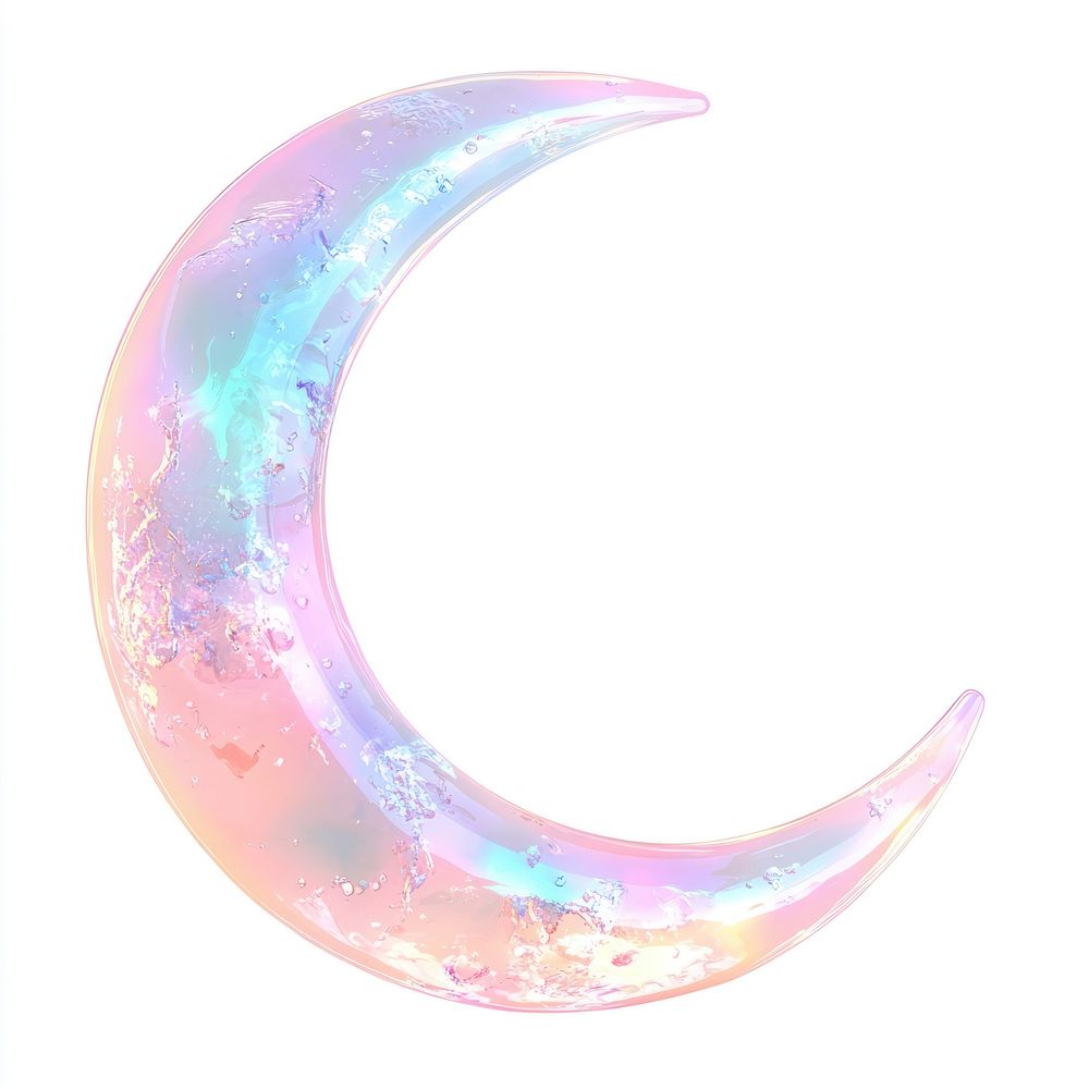 Simple moon shape illustration whimsical | Free Photo Illustration ...