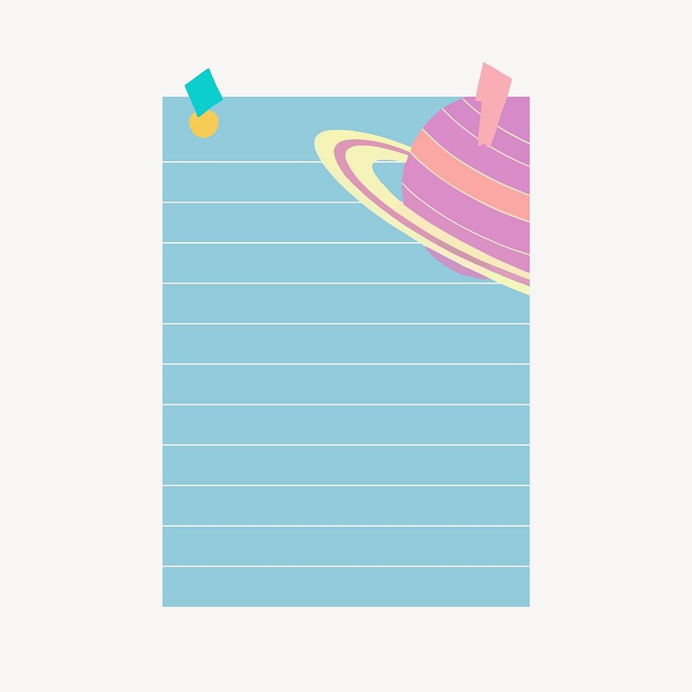 Cute paper notes illustration design | Free Photo Illustration - rawpixel