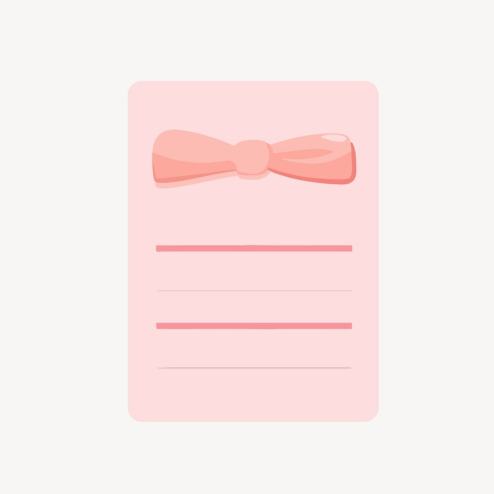 Cute paper notes illustration design | Free Photo Illustration - rawpixel