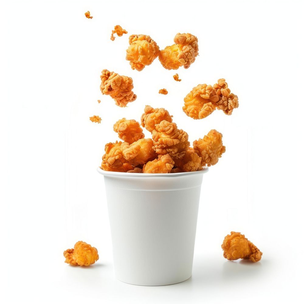 Crispy fried chicken pieces falling | Free Photo - rawpixel