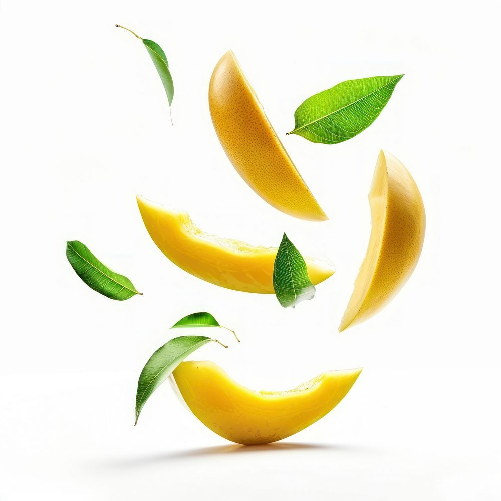 Floating melon slices with leaves | Free Photo - rawpixel