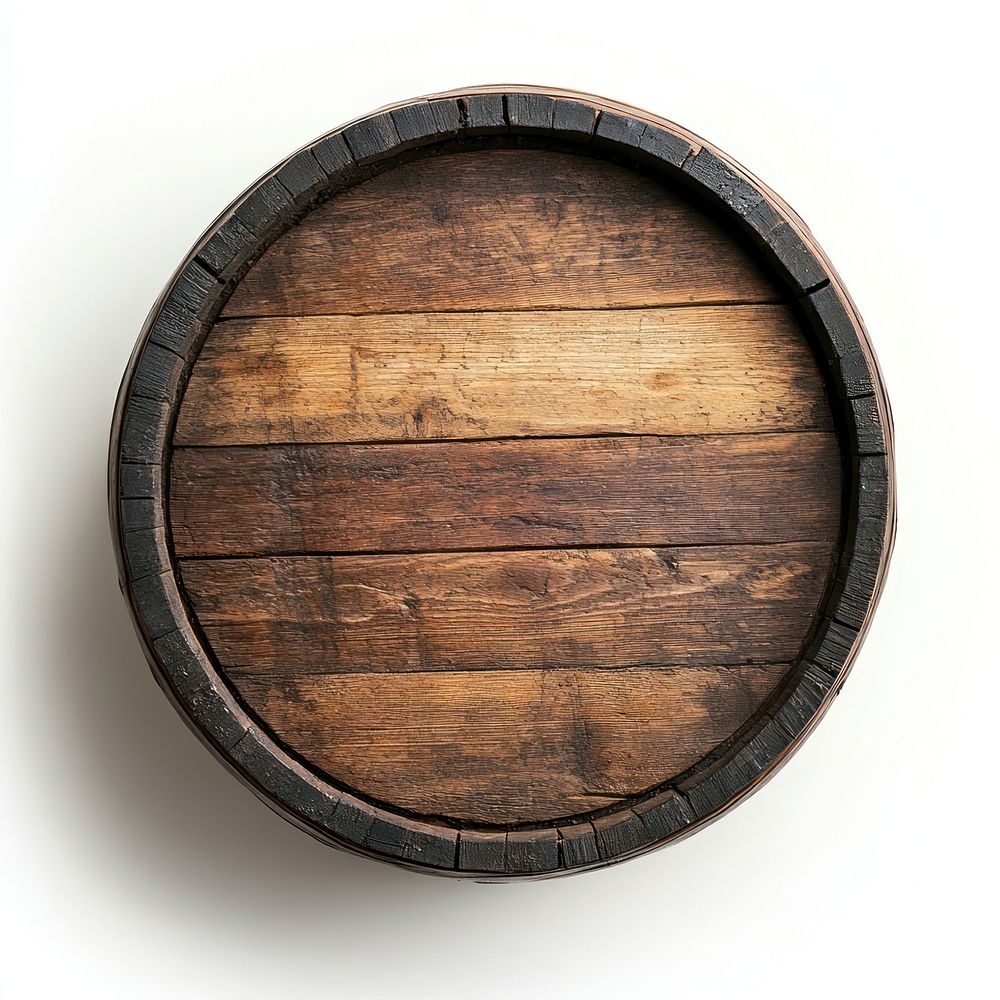 A barrel disk wood keg. | Free Photo - rawpixel