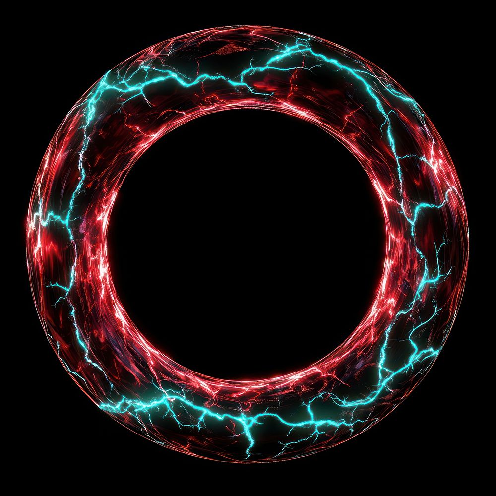 Electric ring glowing lights effect. | Free Photo - rawpixel