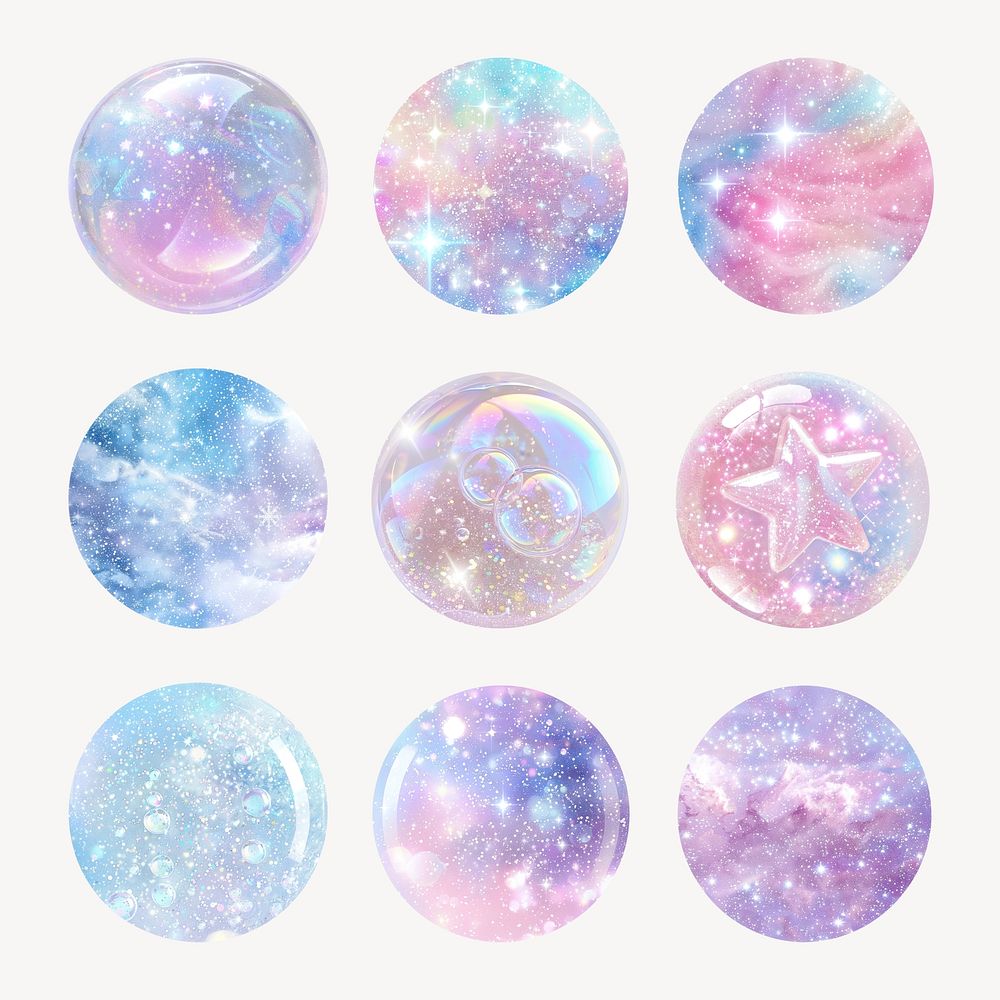 Glitter aesthetic sticker design element | Free PSD - rawpixel