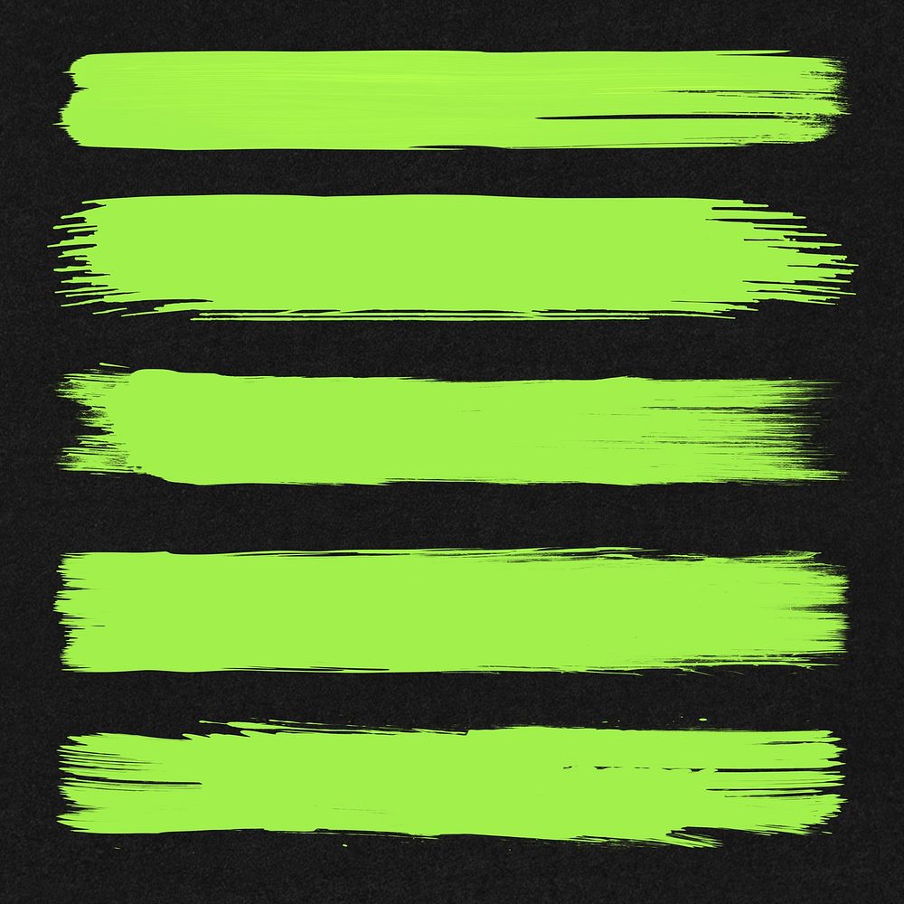 Reflective green paint brush stroke | Free Photo - rawpixel