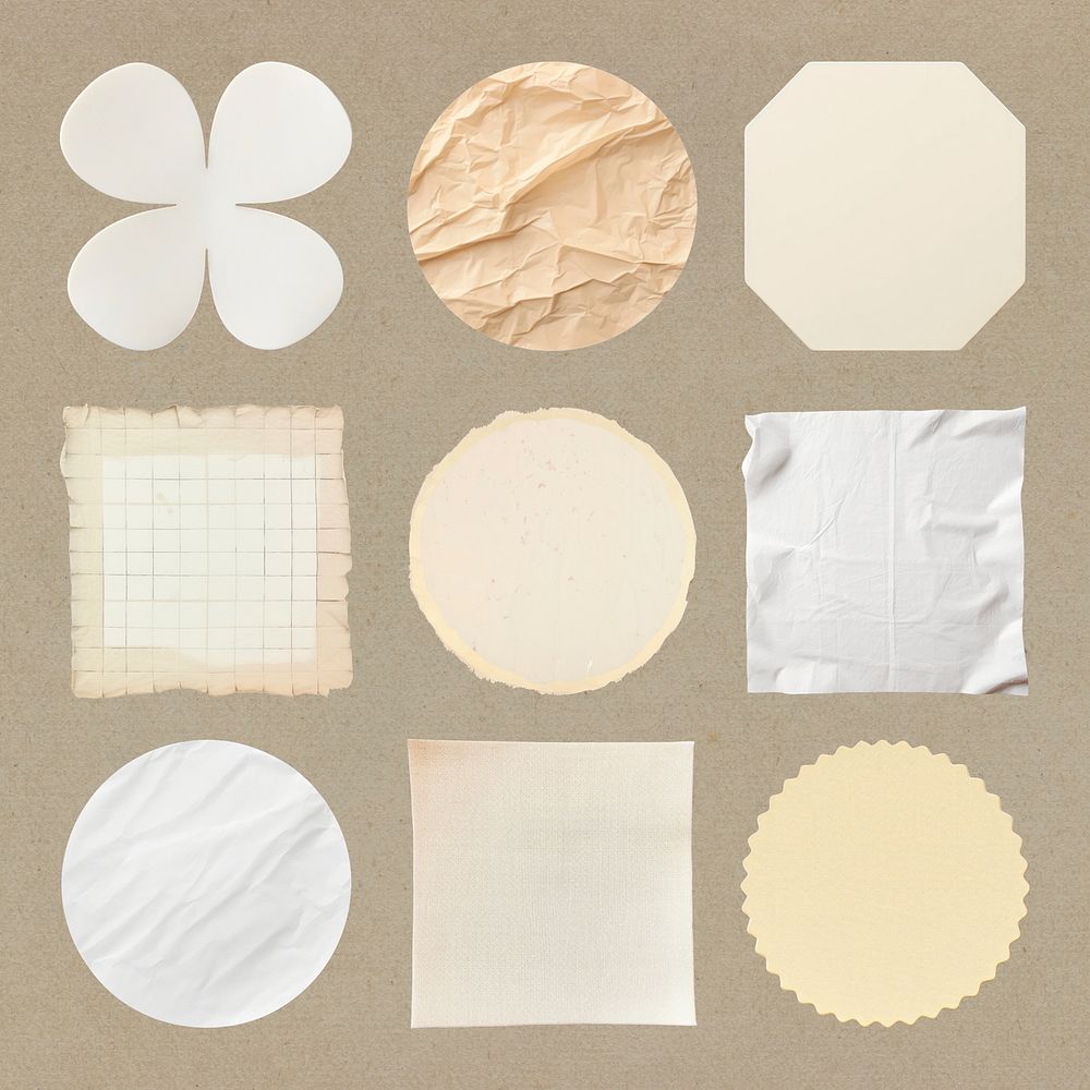 Vintage paper shape design element | Premium PSD - rawpixel