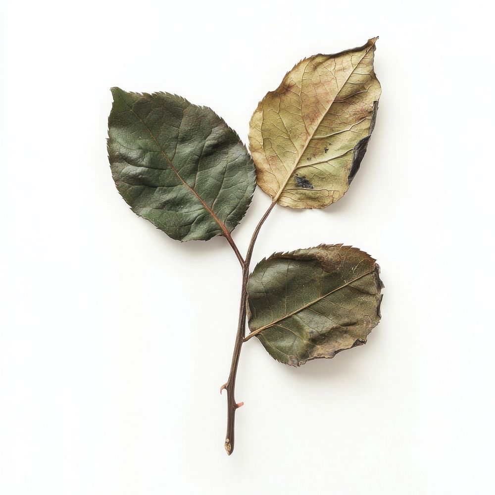 Real Pressed rose leaves plant | Free Photo - rawpixel