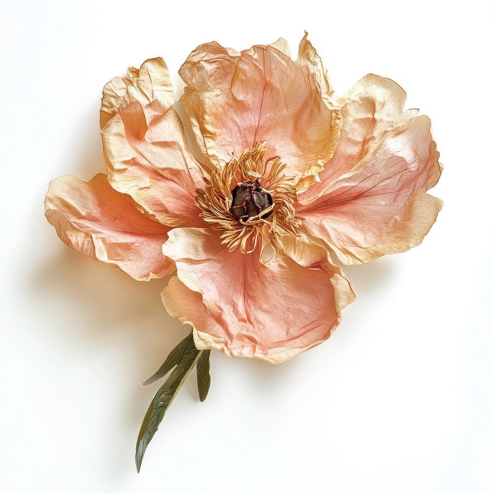 Real Pressed peony flower vintage | Free Photo - rawpixel