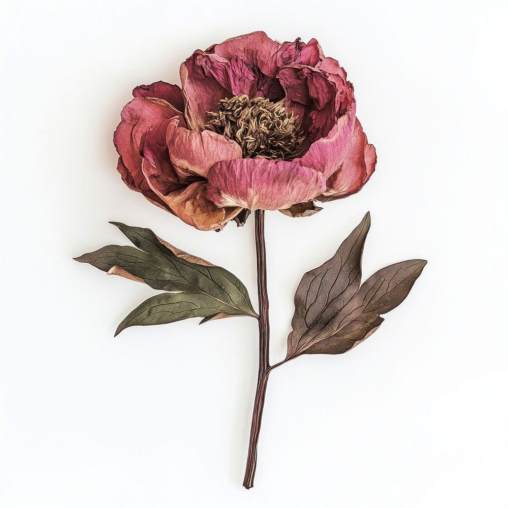 Real Pressed peony flower dried | Free Photo - rawpixel