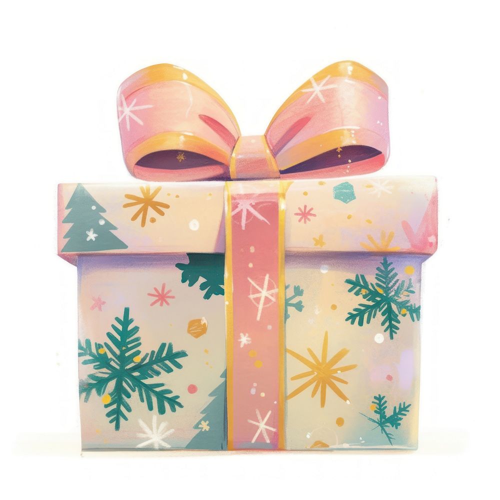 Christmas gift box text celebration | Free Photo Illustration - rawpixel