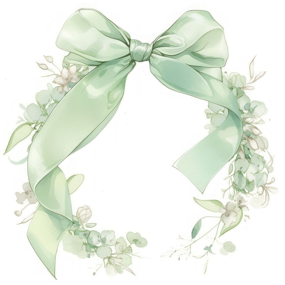 Coquette square picture frame wreath. | Free Photo Illustration - rawpixel