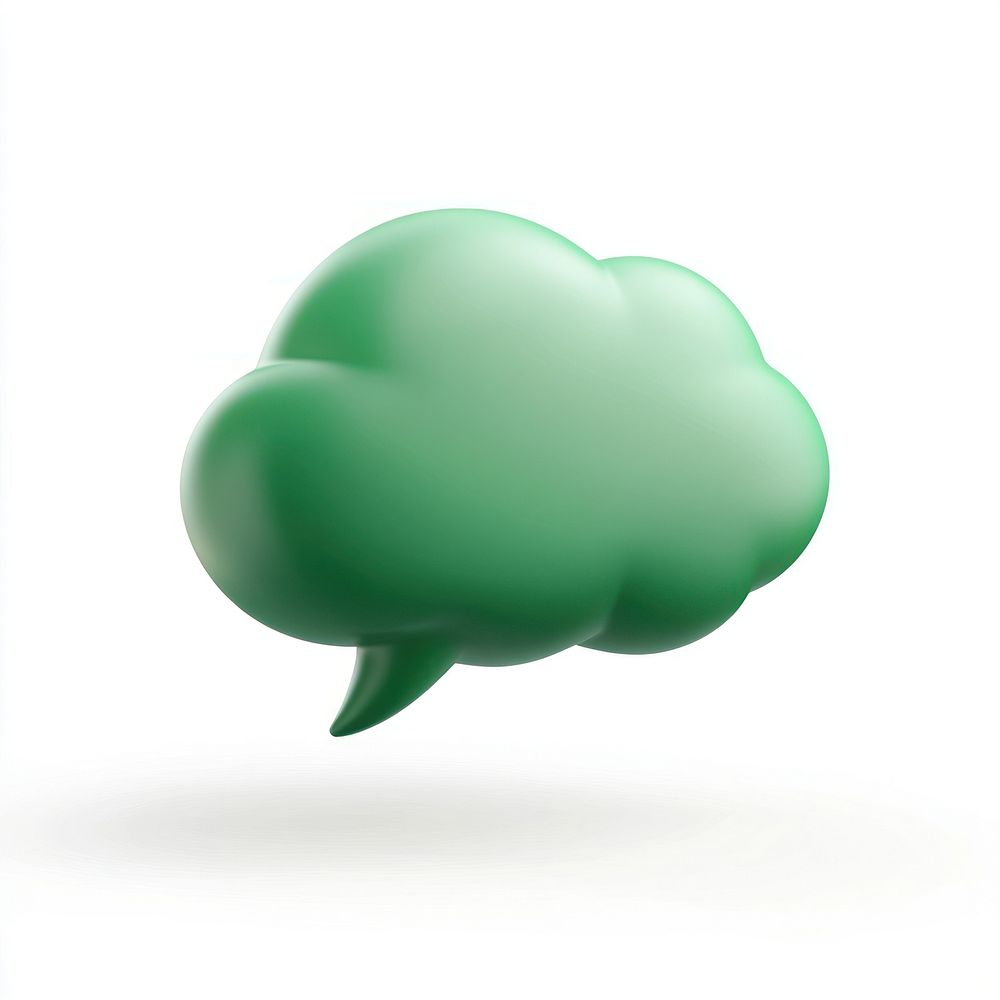 Emerald-green Cloud shape illustration speech | Free Photo Illustration ... Emerald-green Cloud shape illustration speech | Free Photo Illustration ...