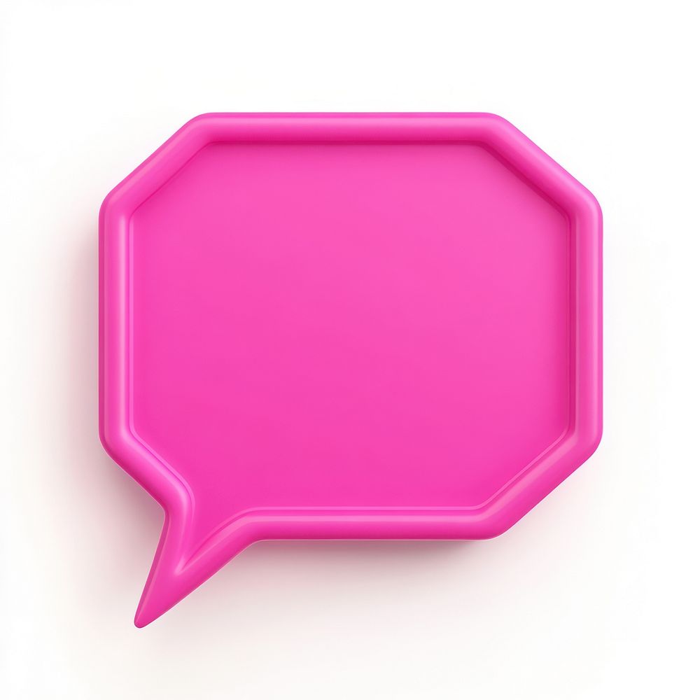 Fuchsia-pink octagon shape illustration graphic | Free Photo ...
