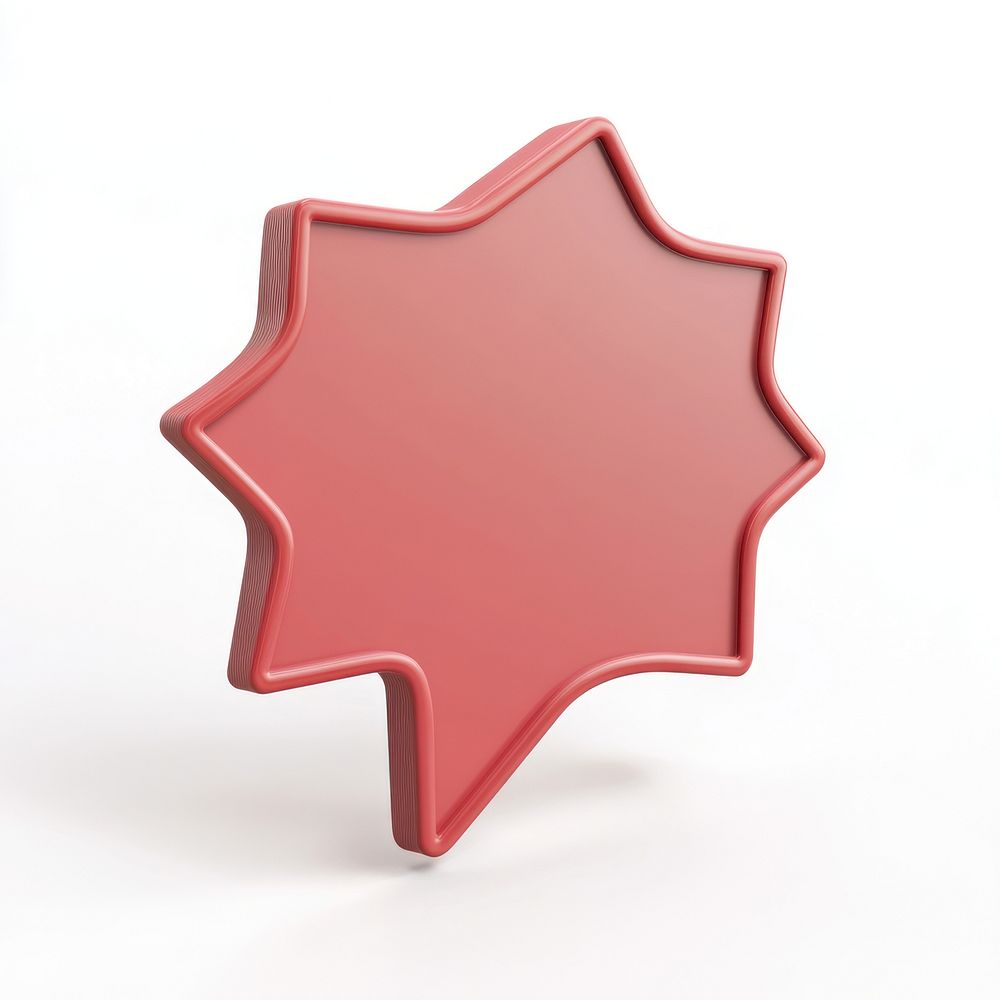 Garnet-red octagon shape illustration graphic | Free Photo Illustration ...