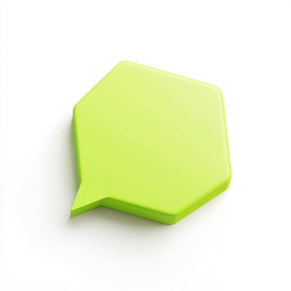 Lime-green octagon shape illustration graphic | Free Photo Illustration ...