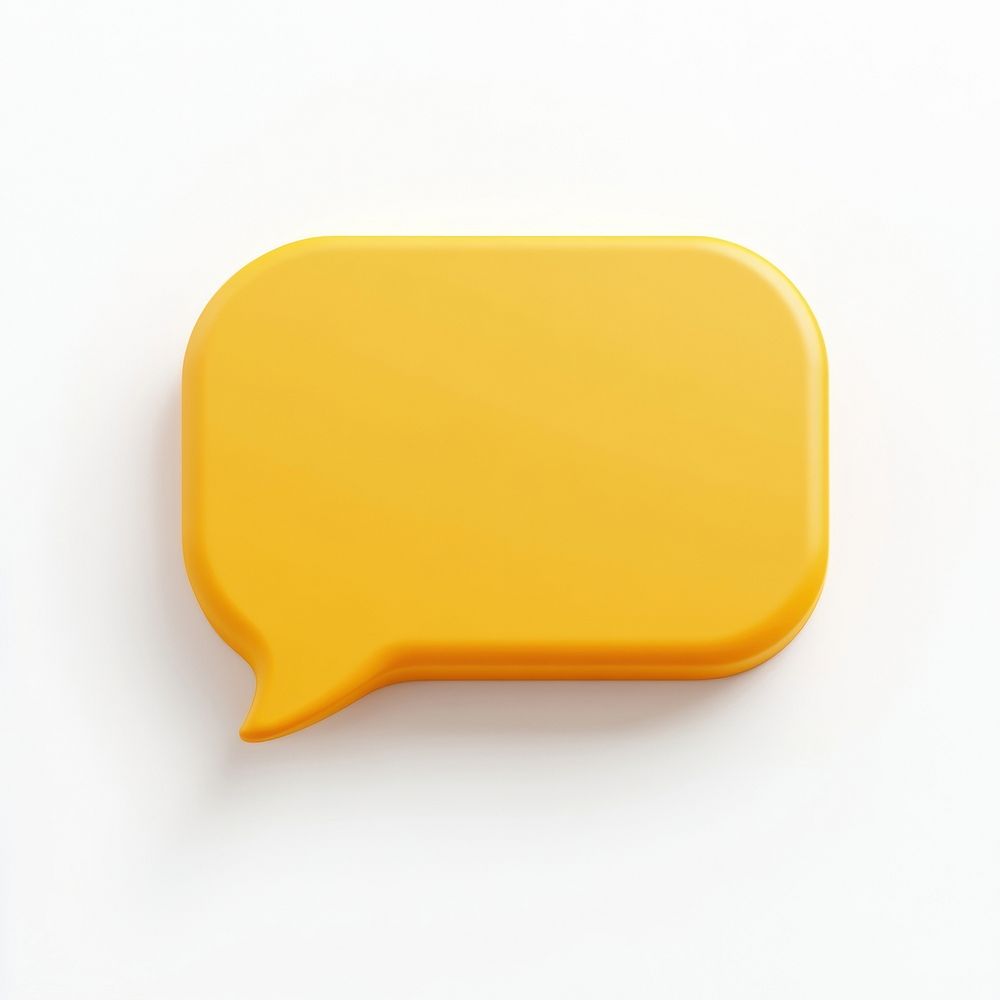 Mustard-yellow Rectangle shape bubble speech | Free Photo Illustration ...