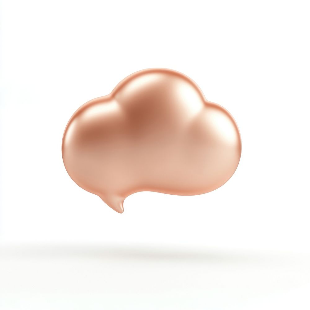 Rose-gold Cloud shape illustration speech | Free Photo Illustration ... Rose-gold Cloud shape illustration speech | Free Photo Illustration ...