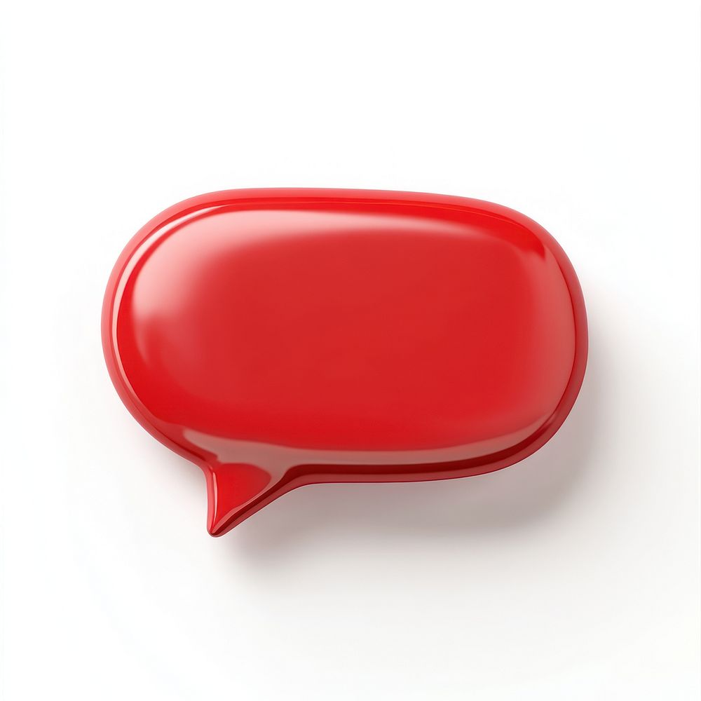 Ruby-red Rectangle shape graphic speech | Free Photo Illustration ...