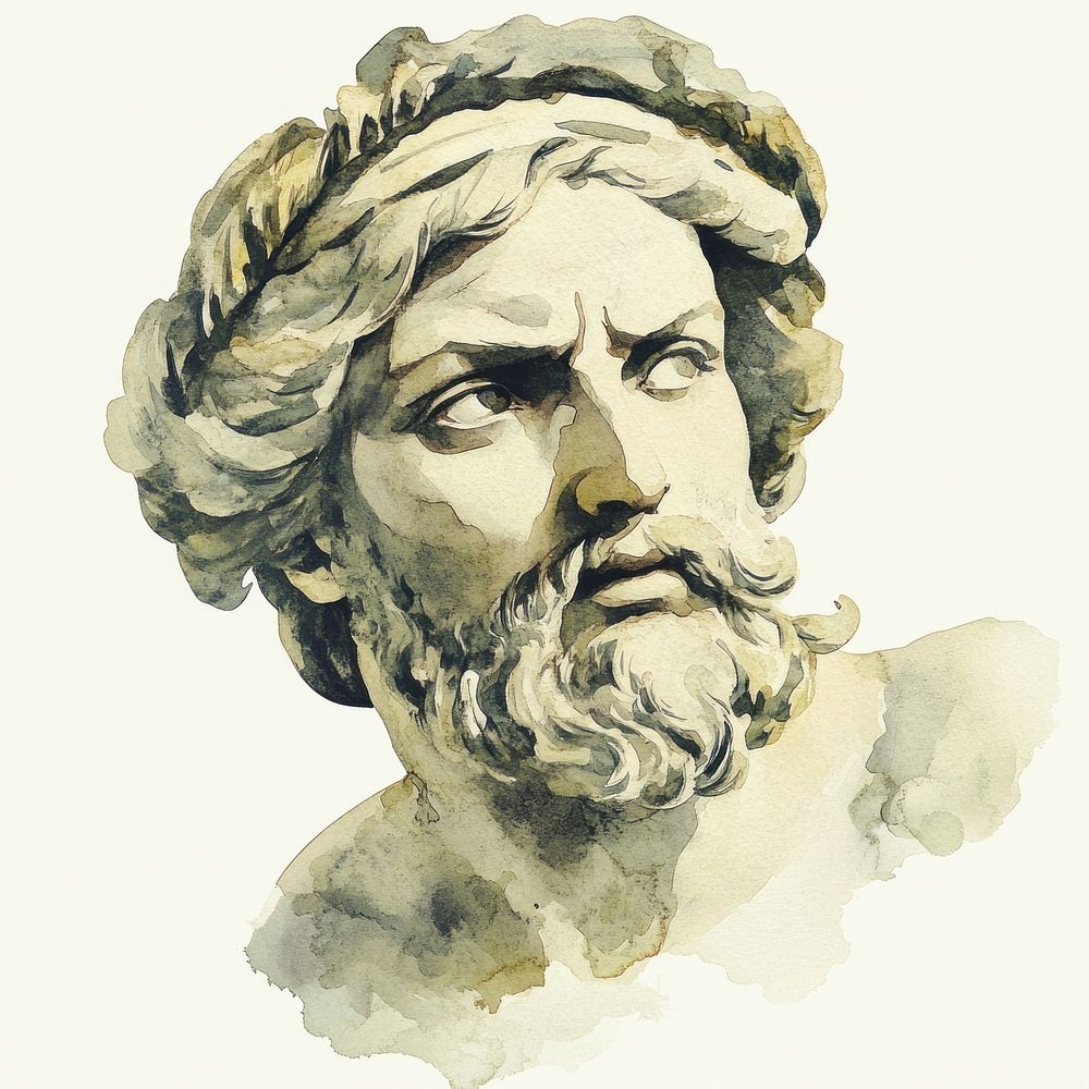 An ancient Greek angry goddess | Free Photo Illustration - rawpixel