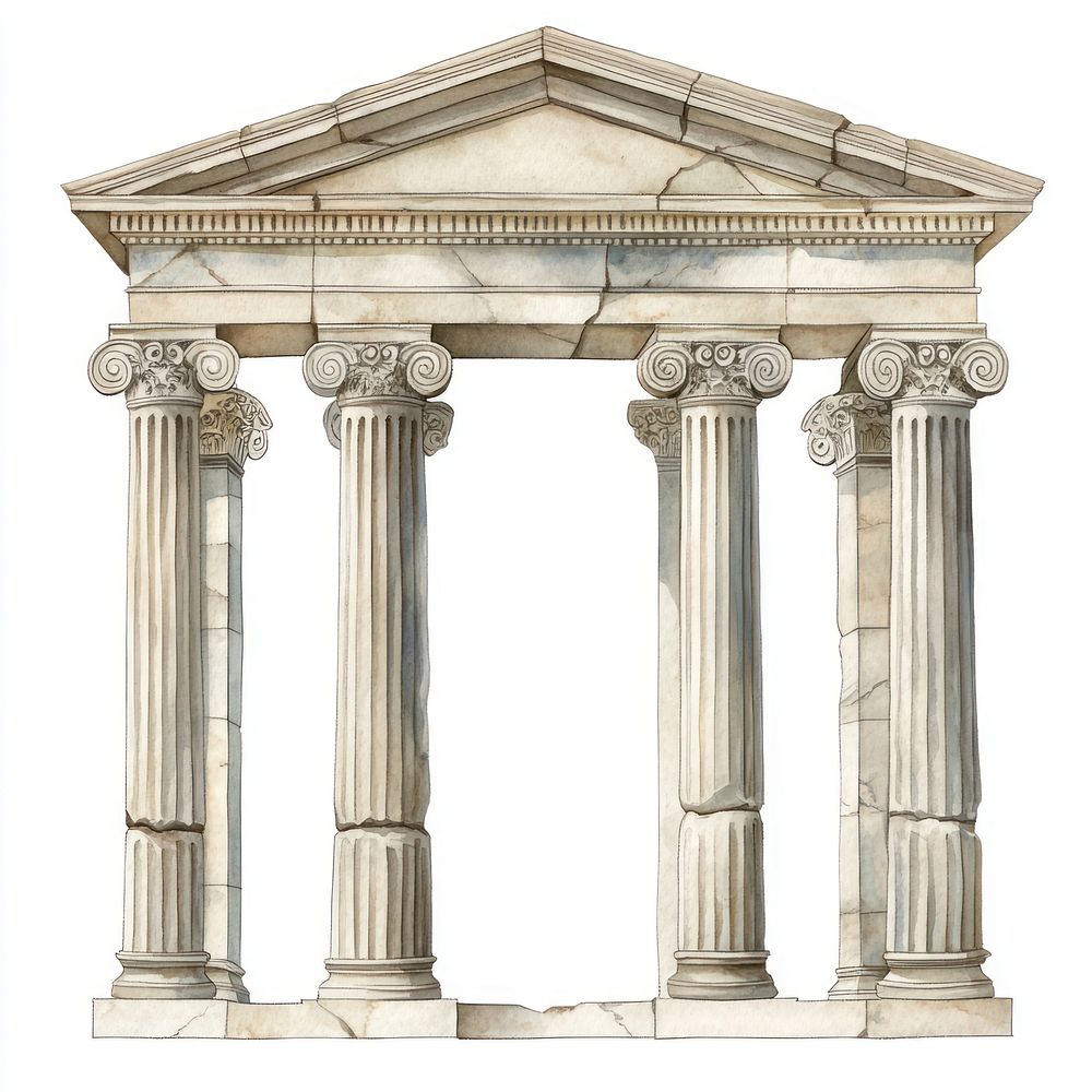 ancient greek window architecture parthenon | Free Photo Illustration ...