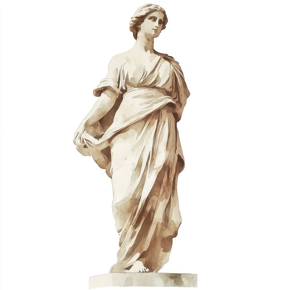 An ancient greek Personification Hope | Free Photo Illustration - rawpixel