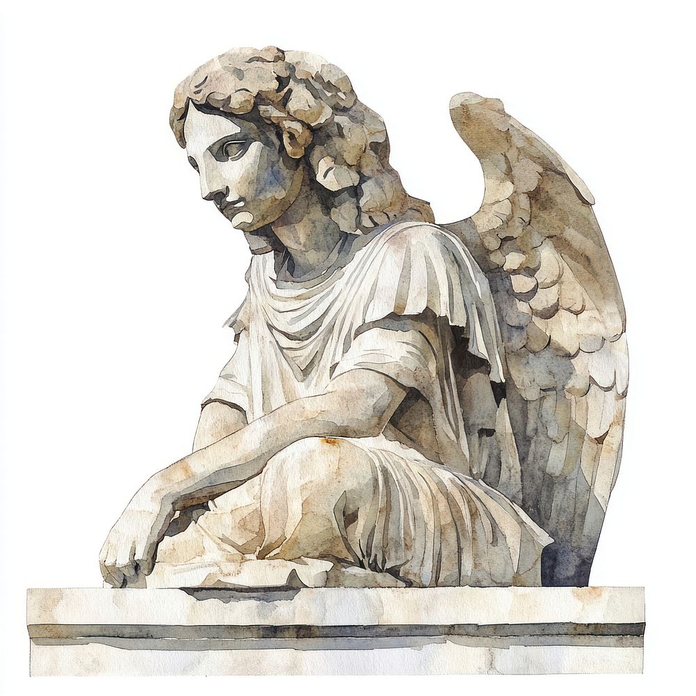 An ancient greek Sphinx statue | Free Photo Illustration - rawpixel