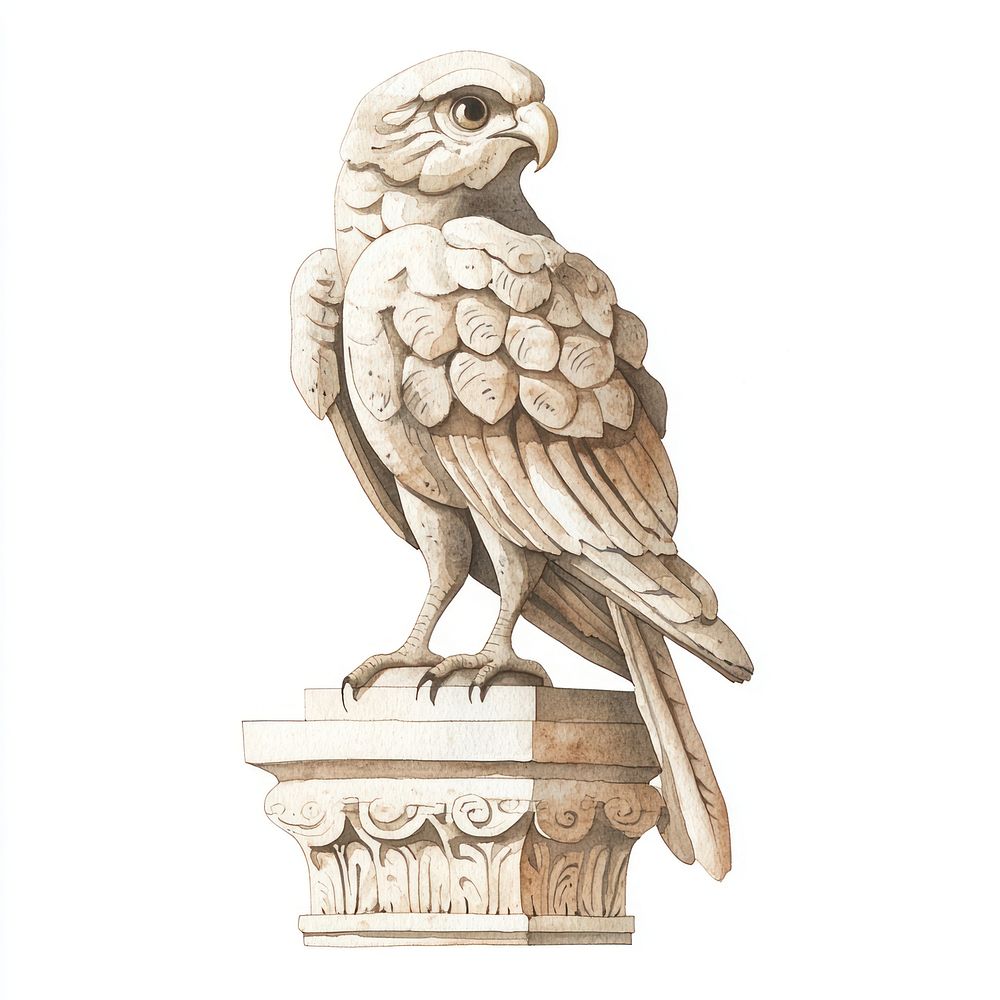 An ancient greek Bird bird | Free Photo Illustration - rawpixel