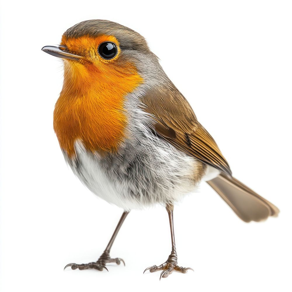 wild robin photography animal bird. | Free Photo - rawpixel