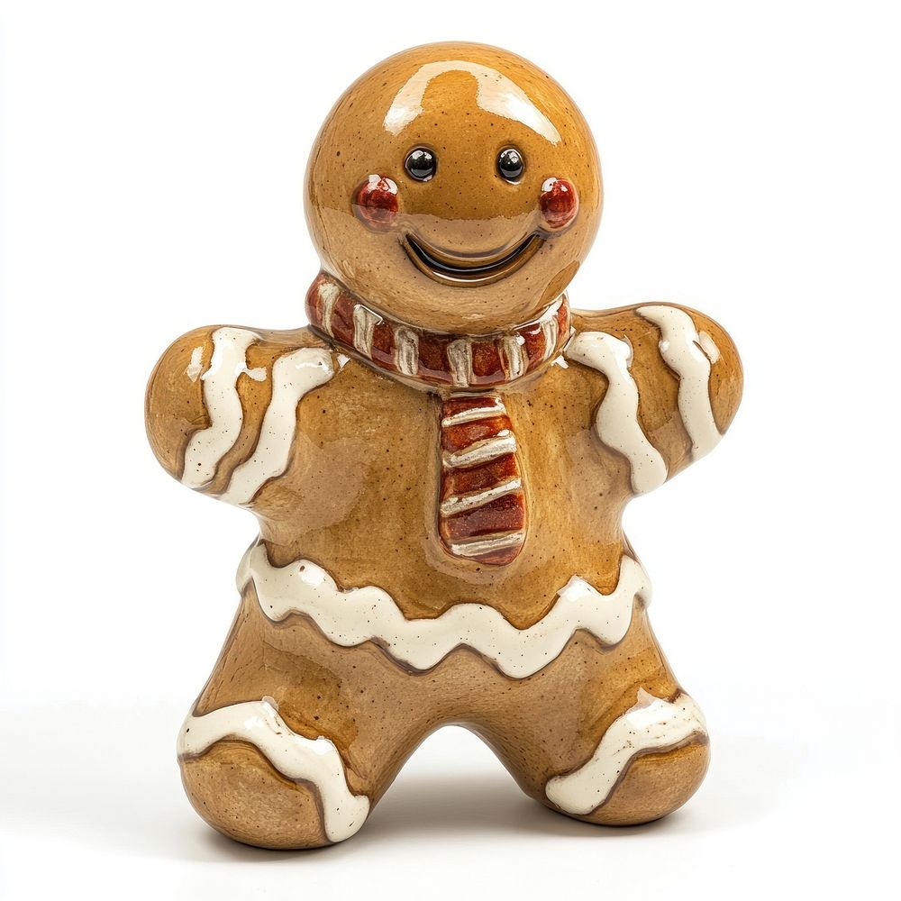 Ceramic gingerbread man christmas cookie | Free Photo - rawpixel