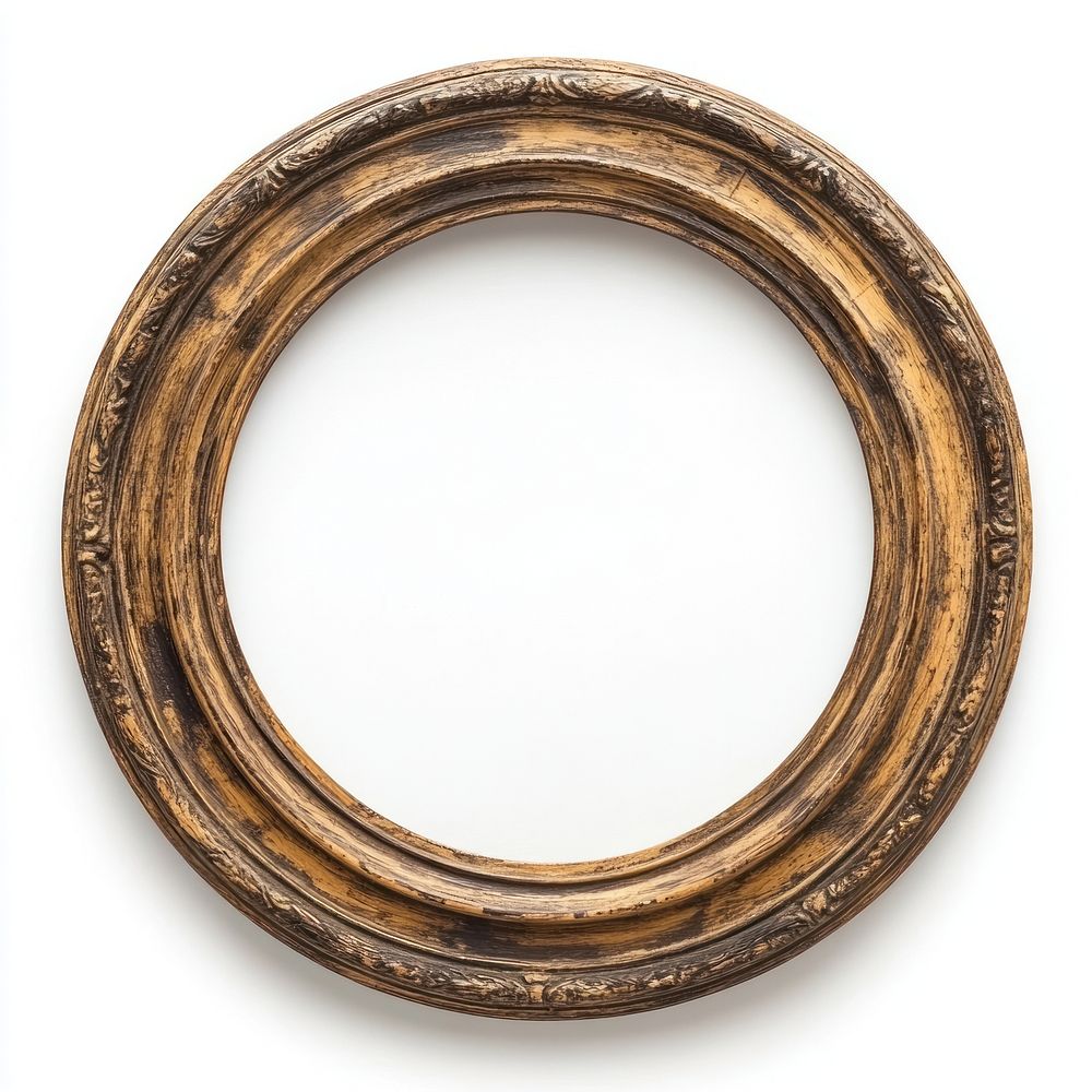 Wood frame vintage photo round | Free Photo - rawpixel